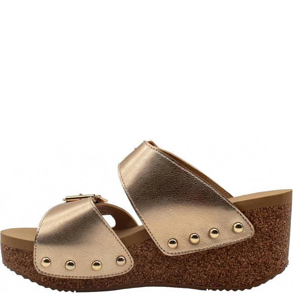 PV FOOTWEAR | Shoes | New Pv Footwear Womens Gertrude Sandals In Gold ...